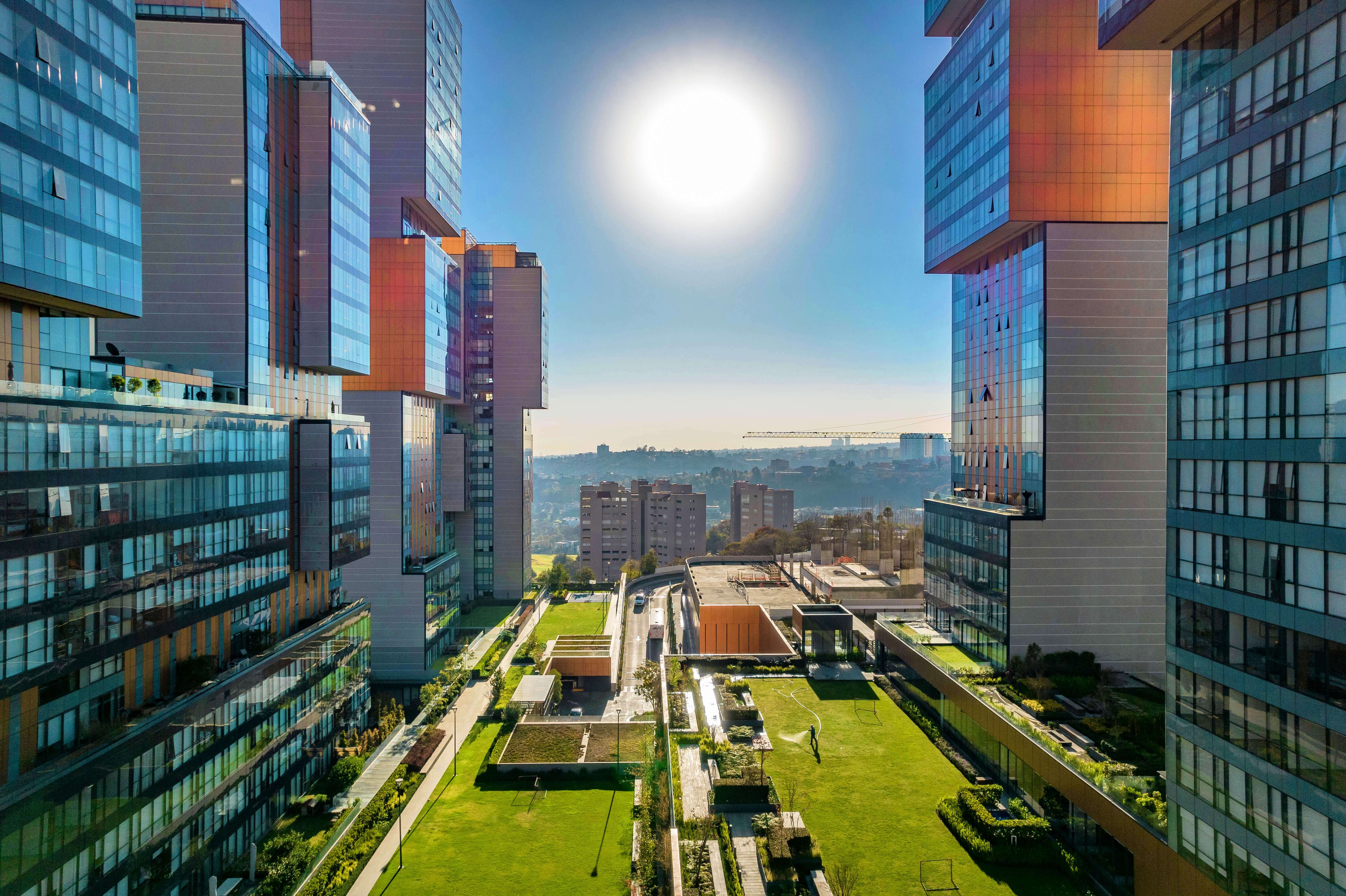 Departamentos de lujo en Central Park Bosque Real